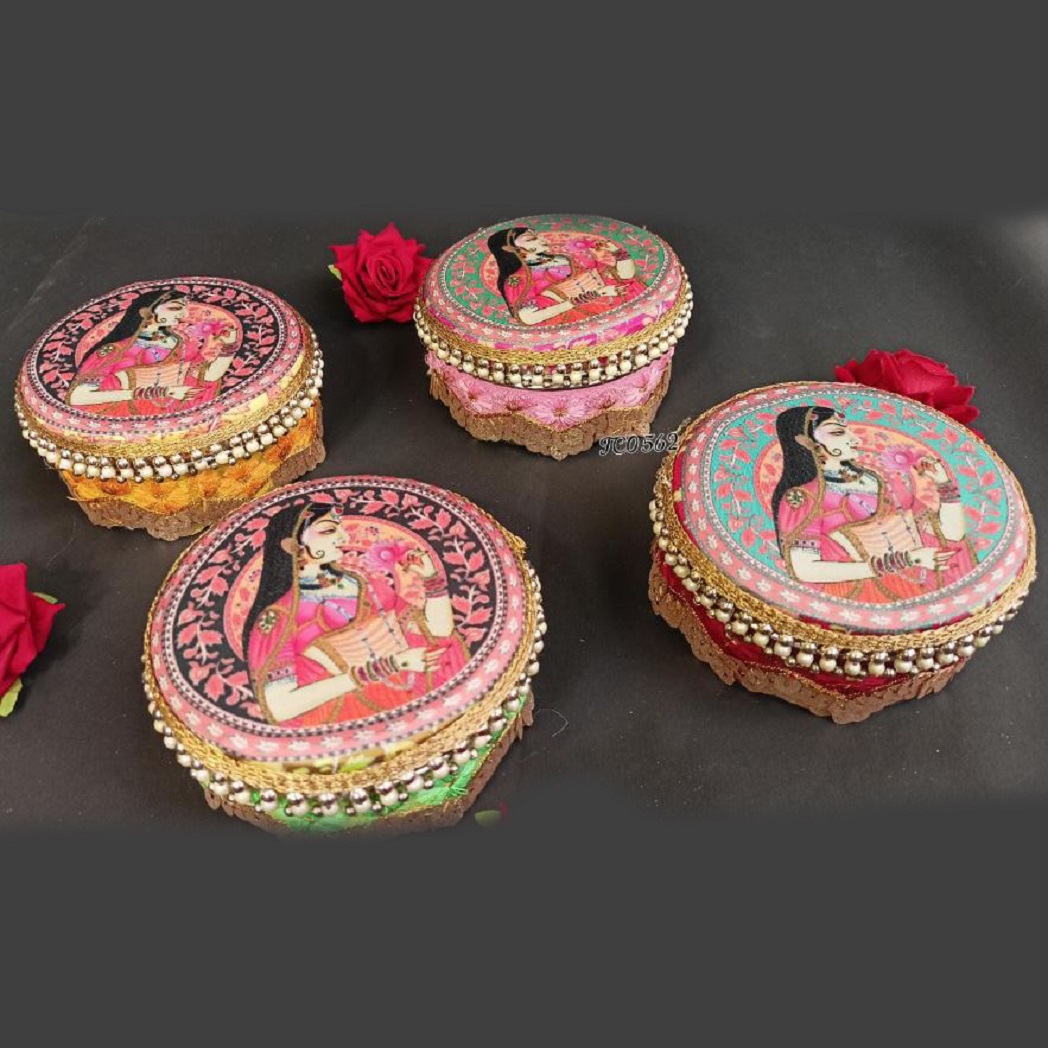 Maharani Steel box wedding return gift - Prashaa Gifts